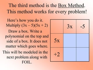 Lesson 7-7FOILPPT.ppt