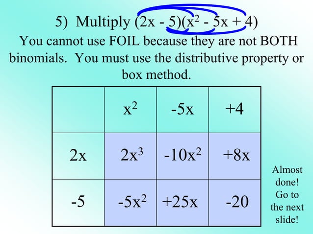 Lesson 7-7FOILPPT.ppt