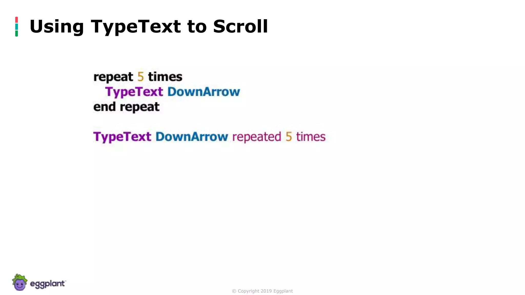 Eggplant Functional - Lesson 7 (Japanese slides) | PPTX