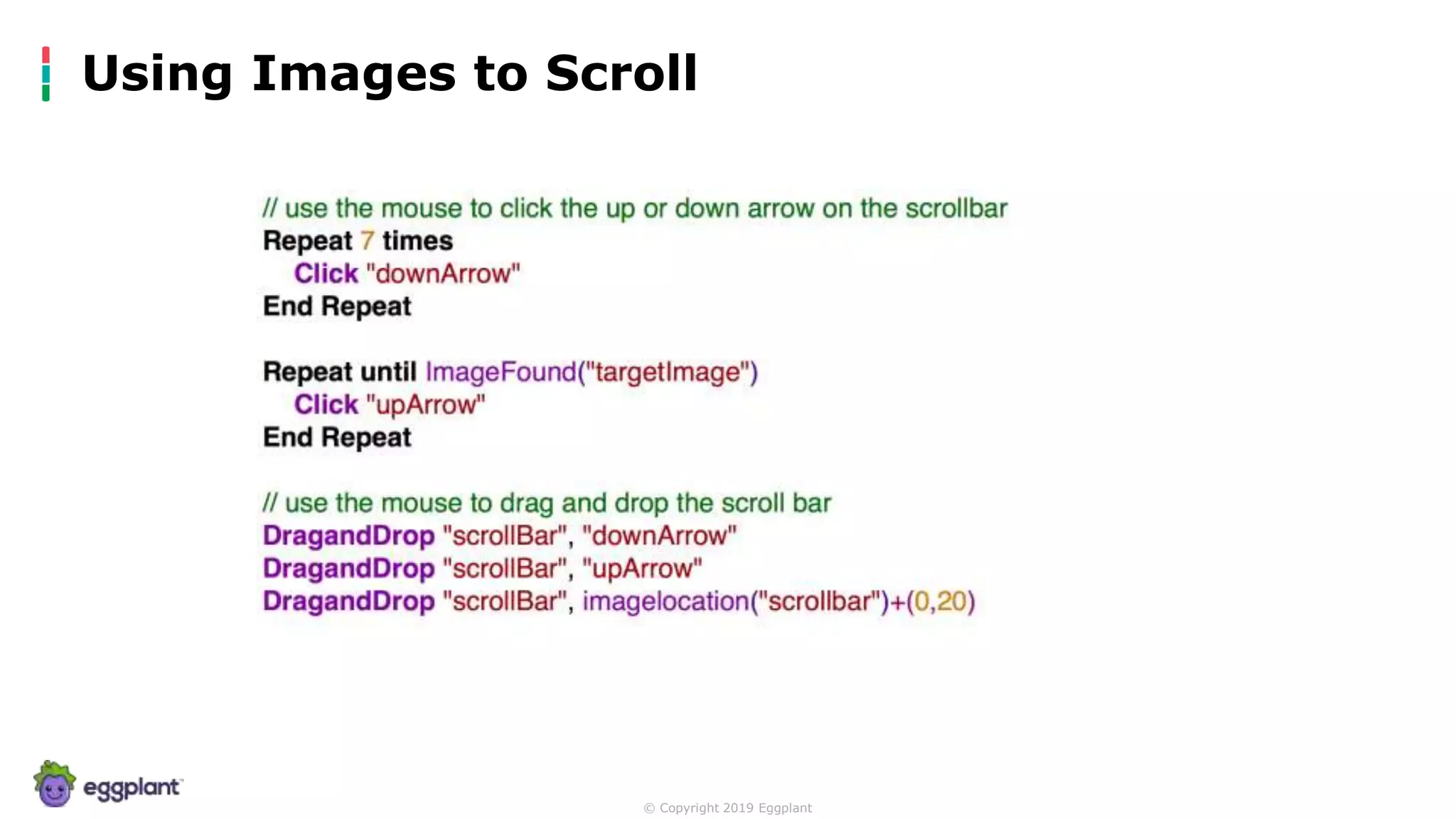 Eggplant Functional - Lesson 7 (Japanese slides) | PPTX