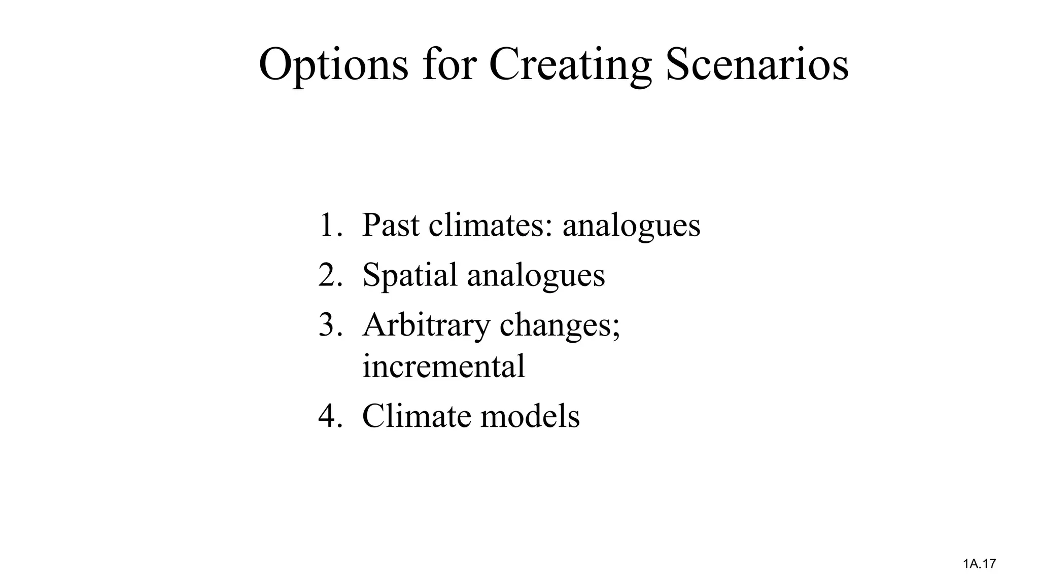 Lesson 7 Basis for projection of climate change | PDF