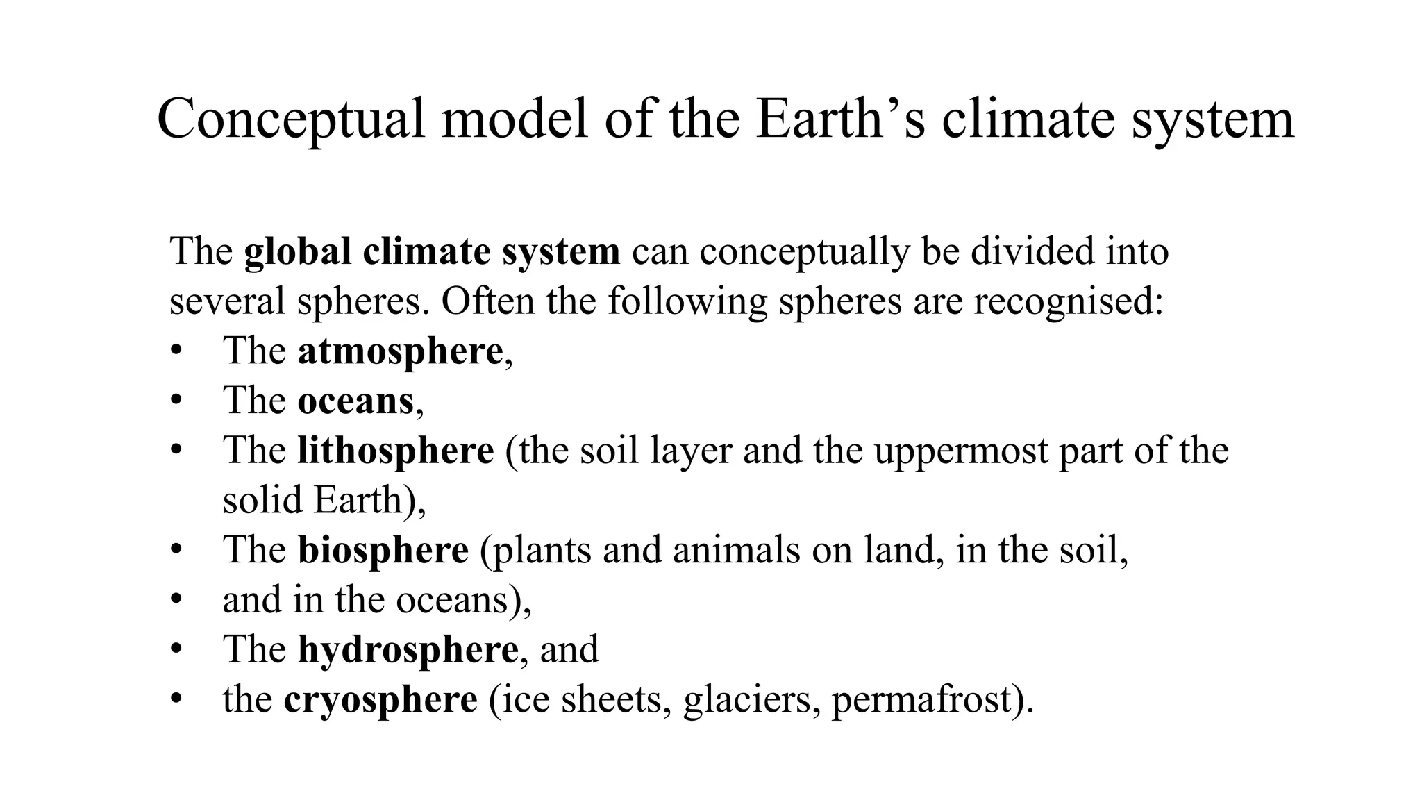 Lesson 7 Basis for projection of climate change | PDF