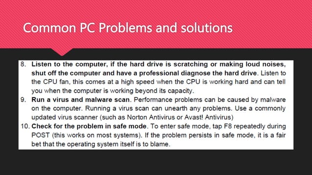 LESSON 7 -DIAGNOSING-COMPUTER-SYSTEMS-AND-NETWORK.pptx | IT and ...