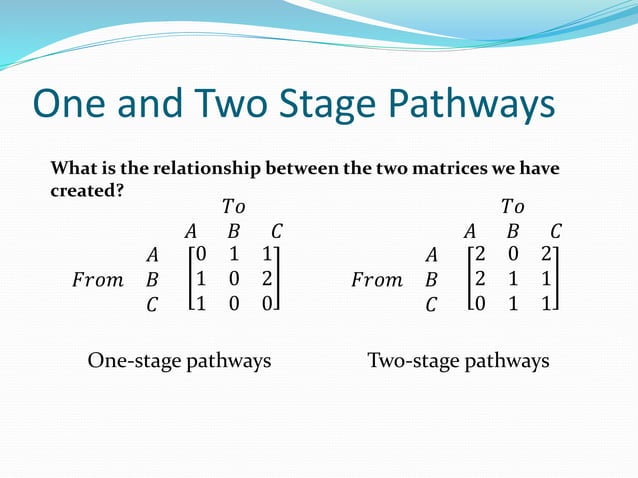 Lesson 7 dominance matrices | PPTX