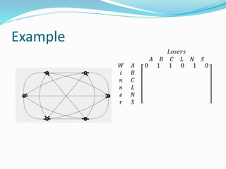 Lesson 7 dominance matrices | PPTX