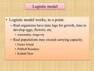 Lesson 7 Environmental carrying capacity | PDF