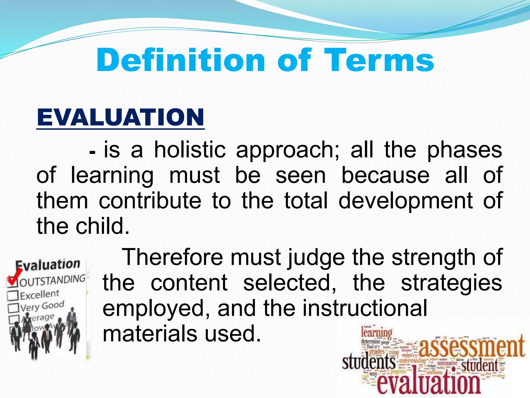 Lesson 7 -Evaluation of Technology Learning | PPTX