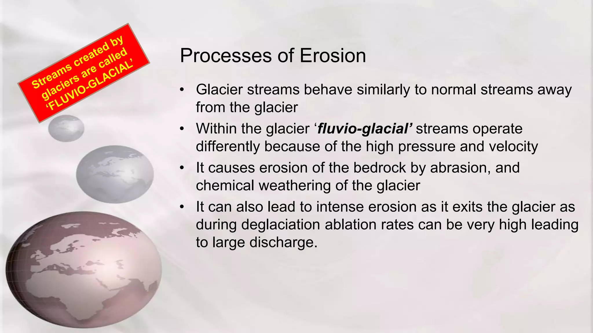 Lesson 7 glacial hydrology | PPTX