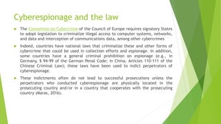 Lesson7-Hacktivism, Terrorism, Espionage, Disinformation Campaigns and ...