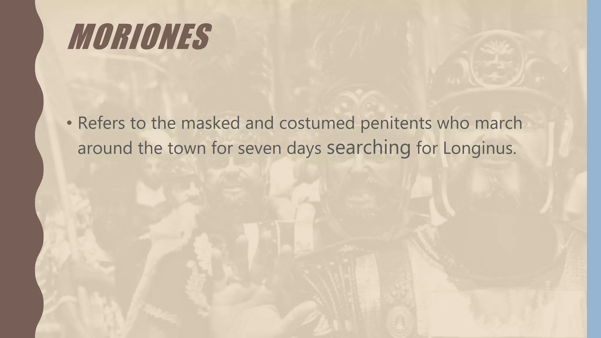 Moriones Festival | PPTX