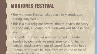Moriones Festival | PPTX