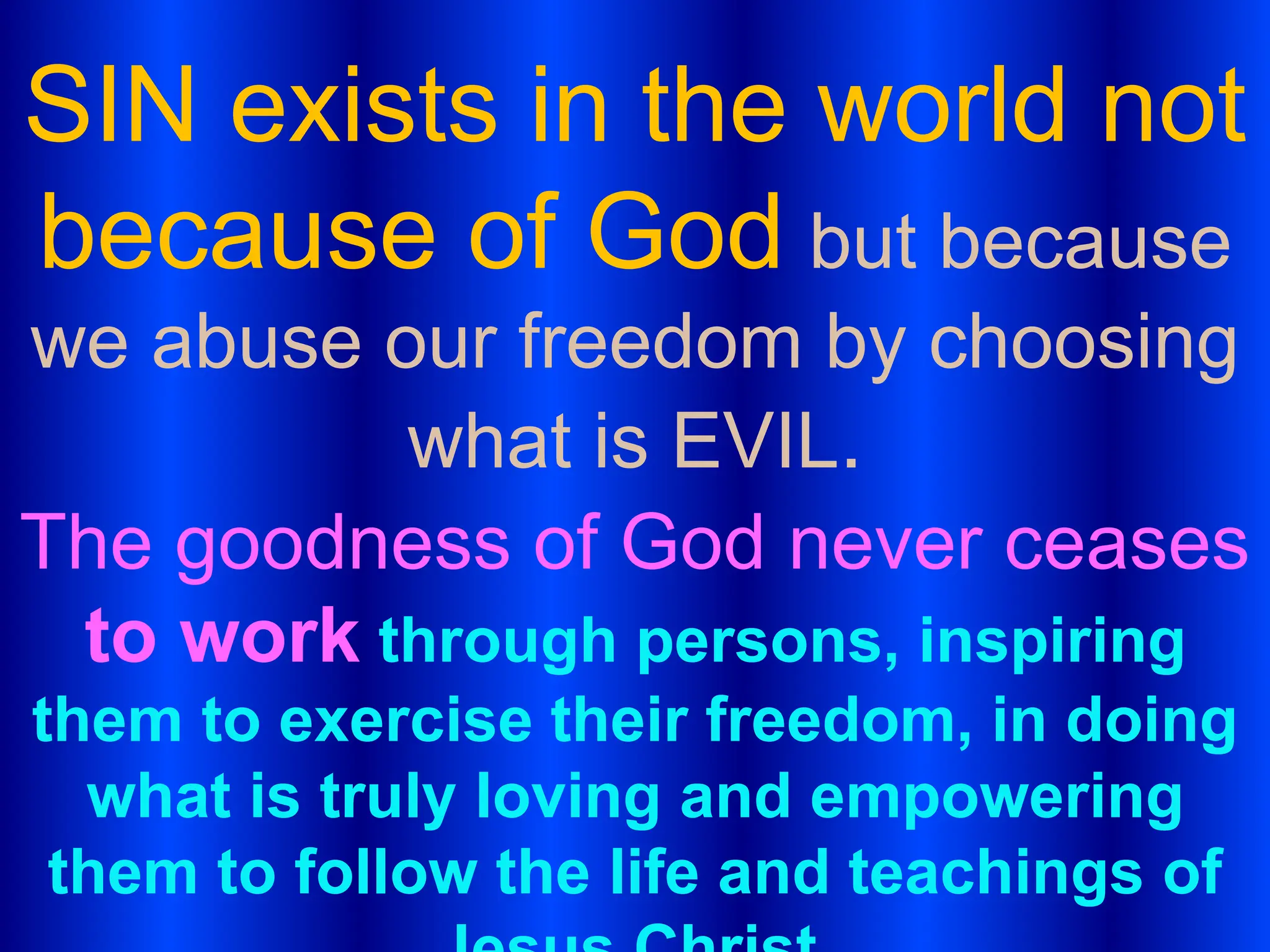 Lesson 7- Mystery of Evil Sin.ppt