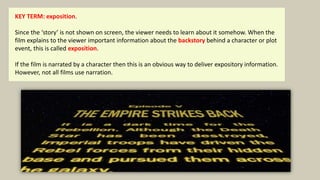 Film Language - narrative | PPTX | Screenwriting | Content Production