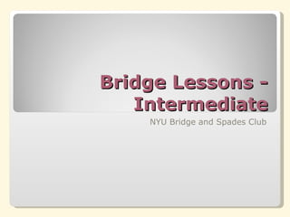 Lesson 7 Pre Empting | PPT