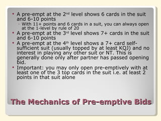 Lesson 7 Pre Empting | PPT