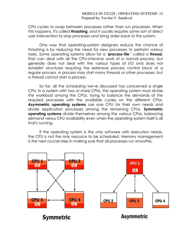 Lesson 7 Process Control Block | PDF