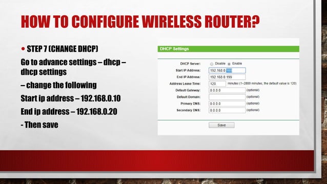 LESSON 7 - Router Configuration and.pptx