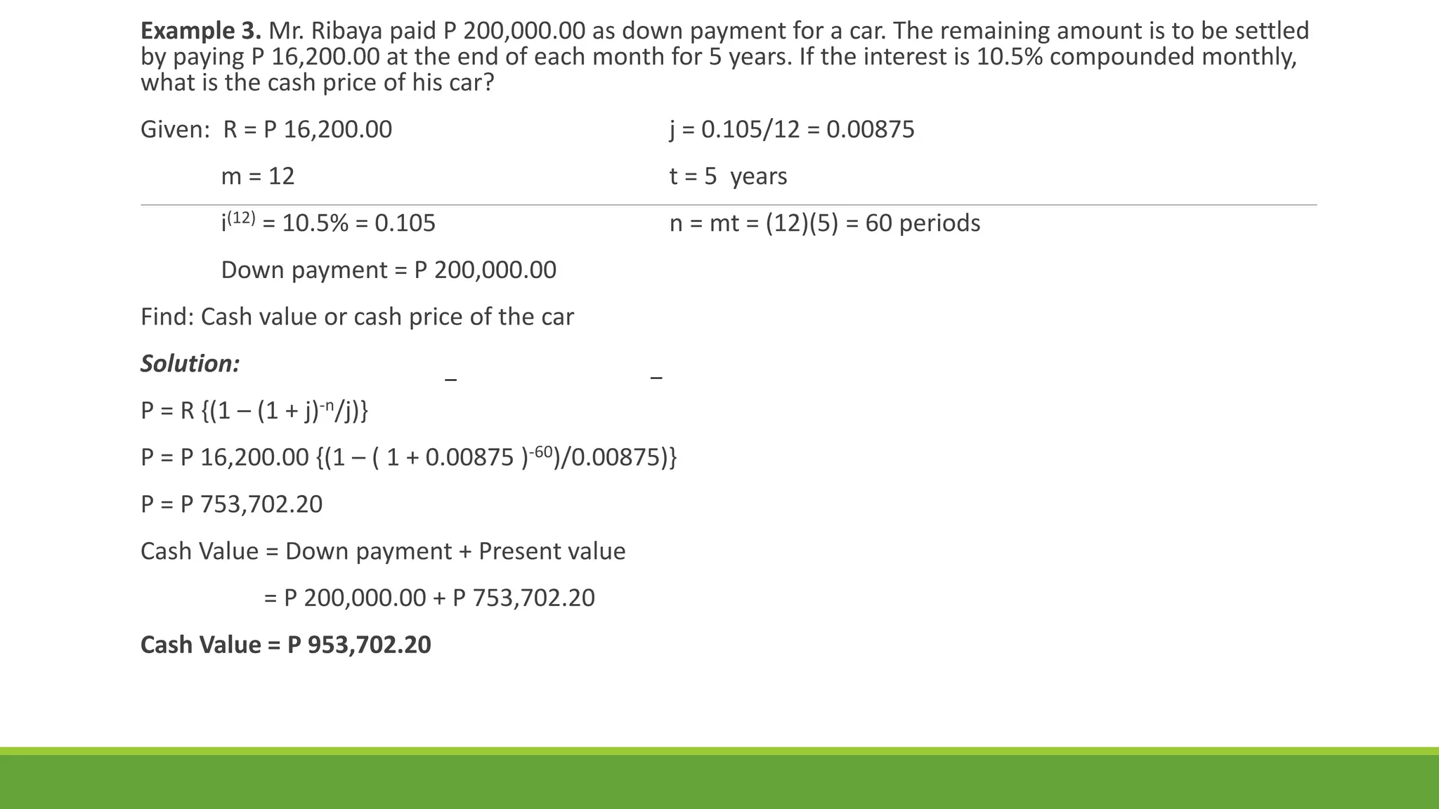 Lesson 7 simple annuity | PPTX