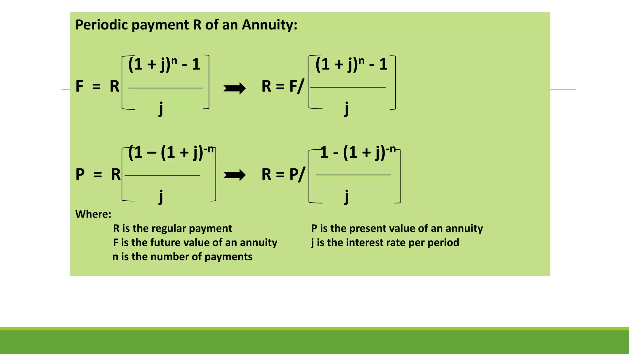 Lesson 7 simple annuity | PPTX