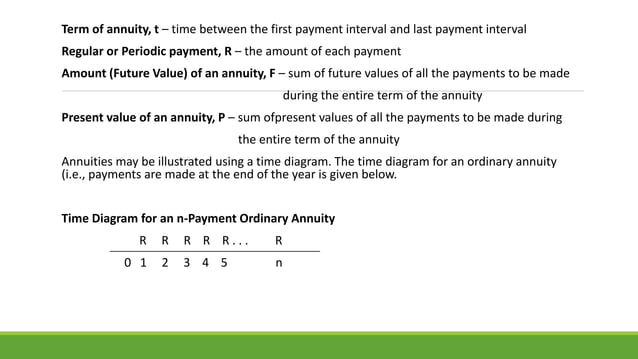 Lesson 7 simple annuity | PPTX | Stocks and Bonds | Personal Investing