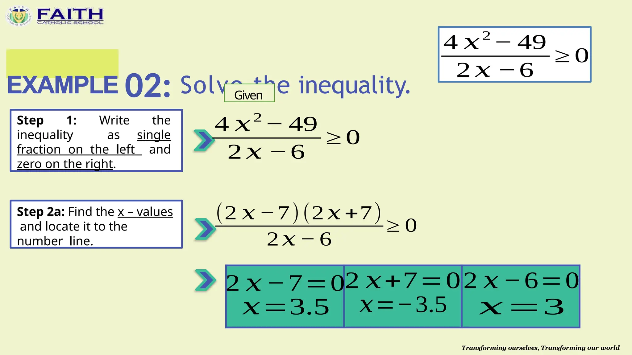 Lesson 7 - Solving Rational Inequalities.pptx