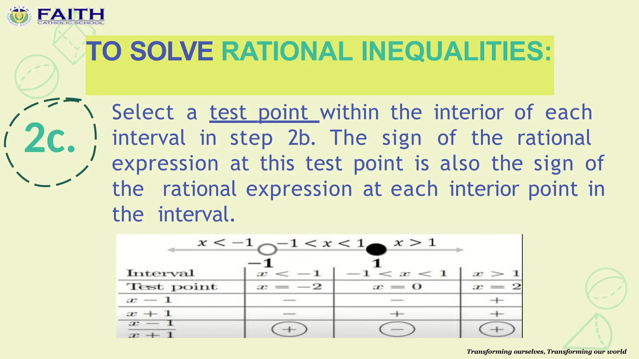 Lesson 7 - Solving Rational Inequalities.pptx