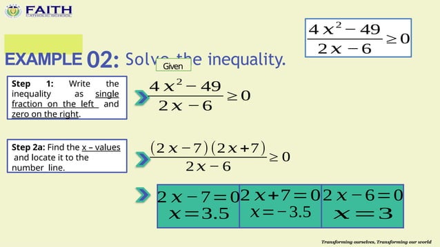 Lesson 7 - Solving Rational Inequalities.pptx