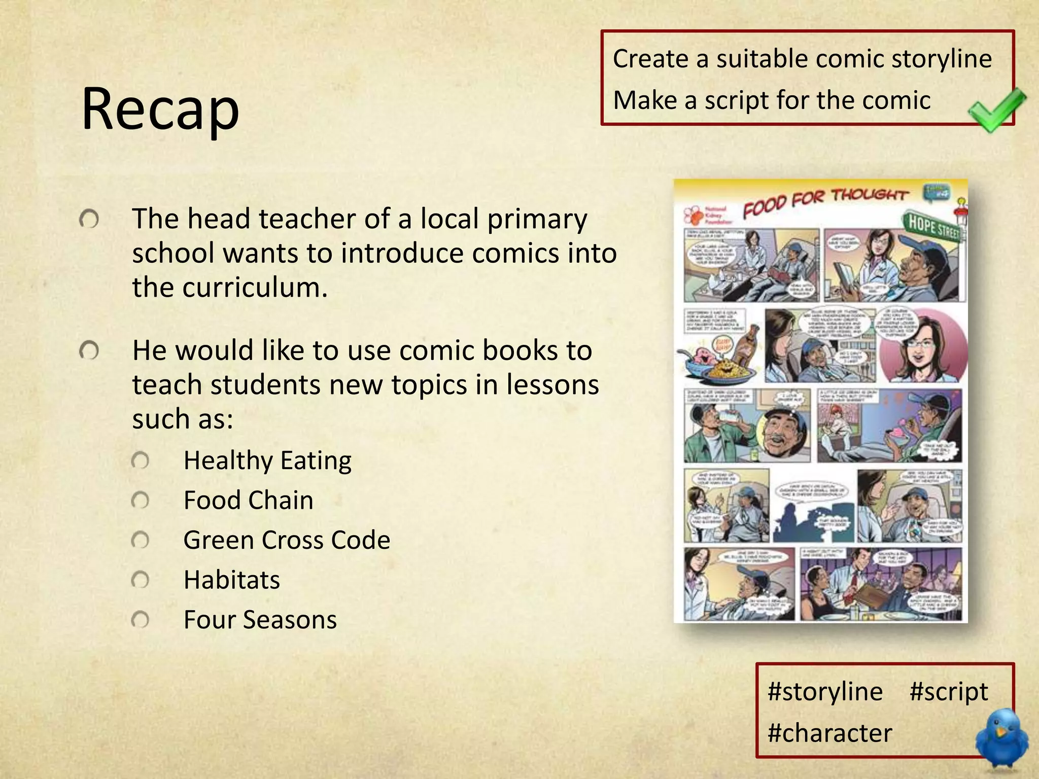 Unit 306 - Lesson 7 - Storyline & Script | PPT