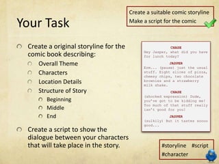 Unit 306 - Lesson 7 - Storyline & Script | PPT