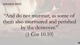 Lesson 7 - The Danger of Murmuring - SBS.pptx