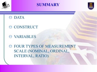 Week 7 - Types of Data | PPTX
