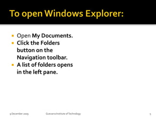 Lesson 7 Using My Docs | PPTX