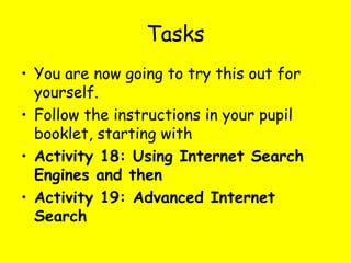 Lesson 7 Using the Internet | PPT