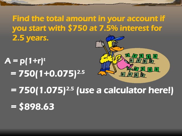 Compound Interest (business mathematics.ppt