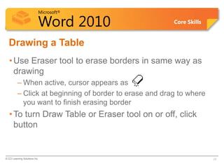 Word Lesson 7A PPT | PPTX