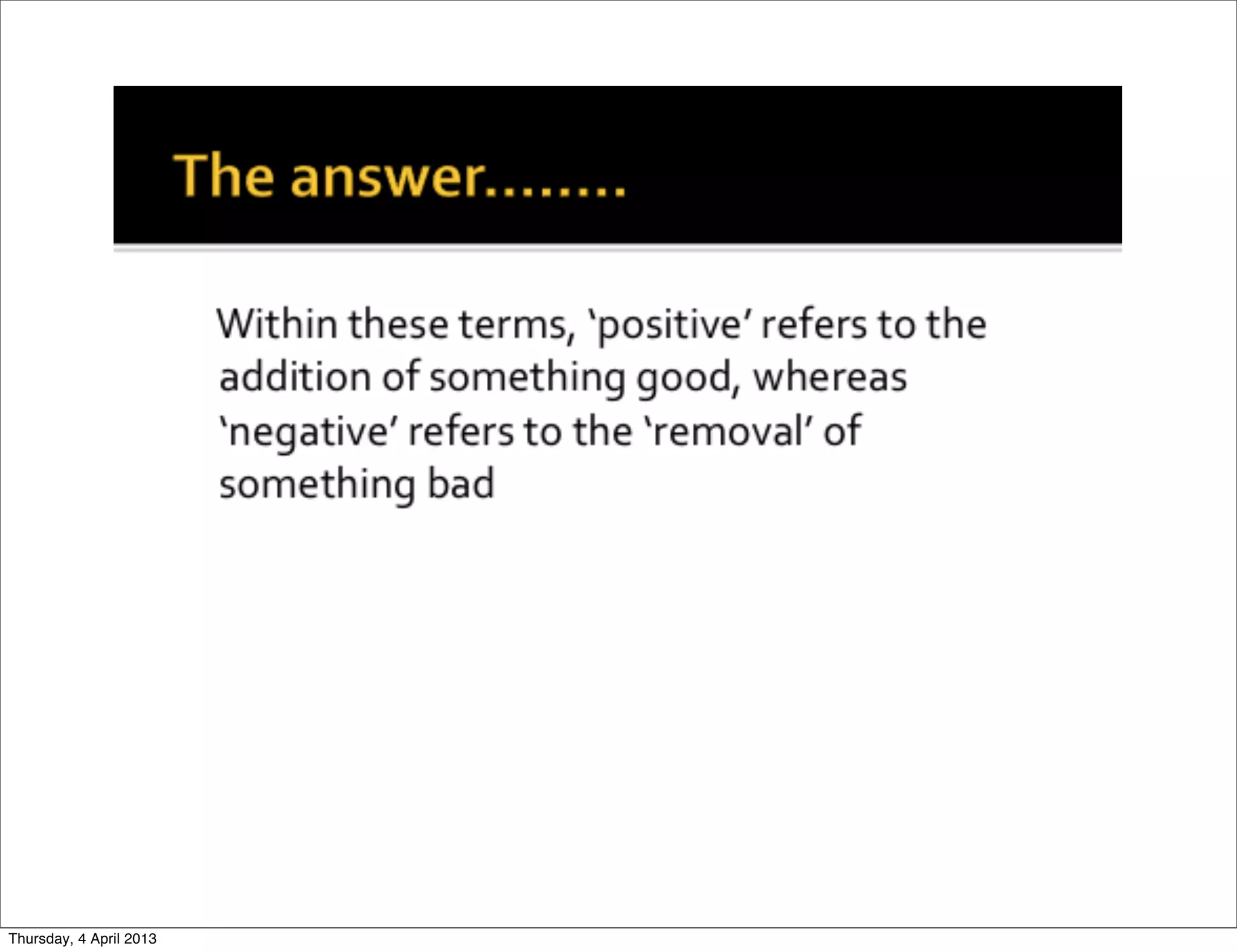 Lesson 7 application of operant conditioning | PDF