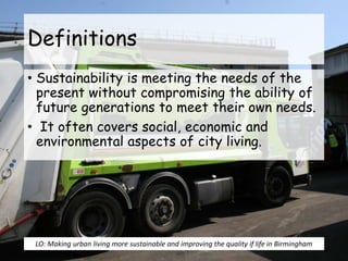 Lesson 7 ap sustainable cities | PPT