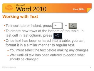 Word Lesson 7B PPT | PPTX