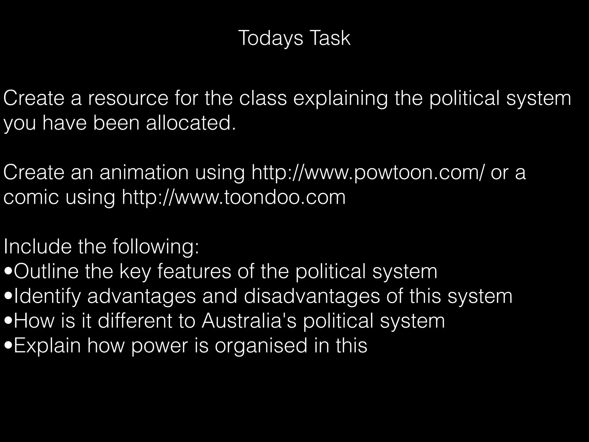 Lesson 7 comparison of australia's political system to others | PDF