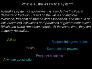 Lesson 7 comparison of australia's political system to others | PDF ...