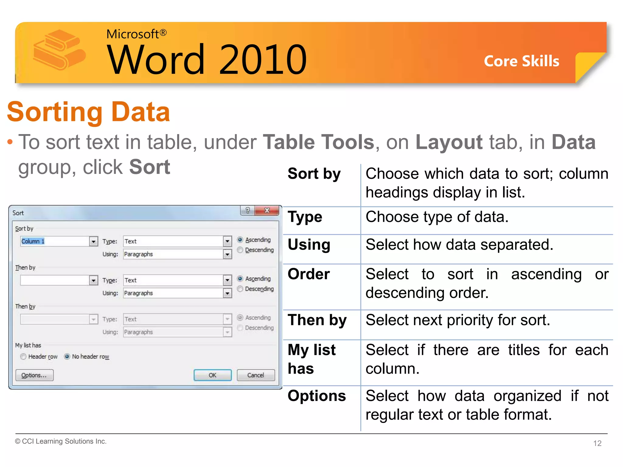 Word Lesson 7C PPT | PPTX