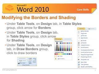 Word Lesson 7C PPT | PPTX