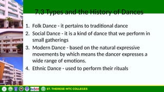 Educational Information about Dance Lessons | PPTX