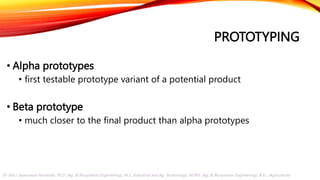 Prototype development & testing | PPTX