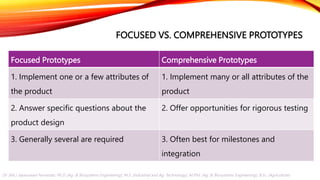 Prototype development & testing | PPTX