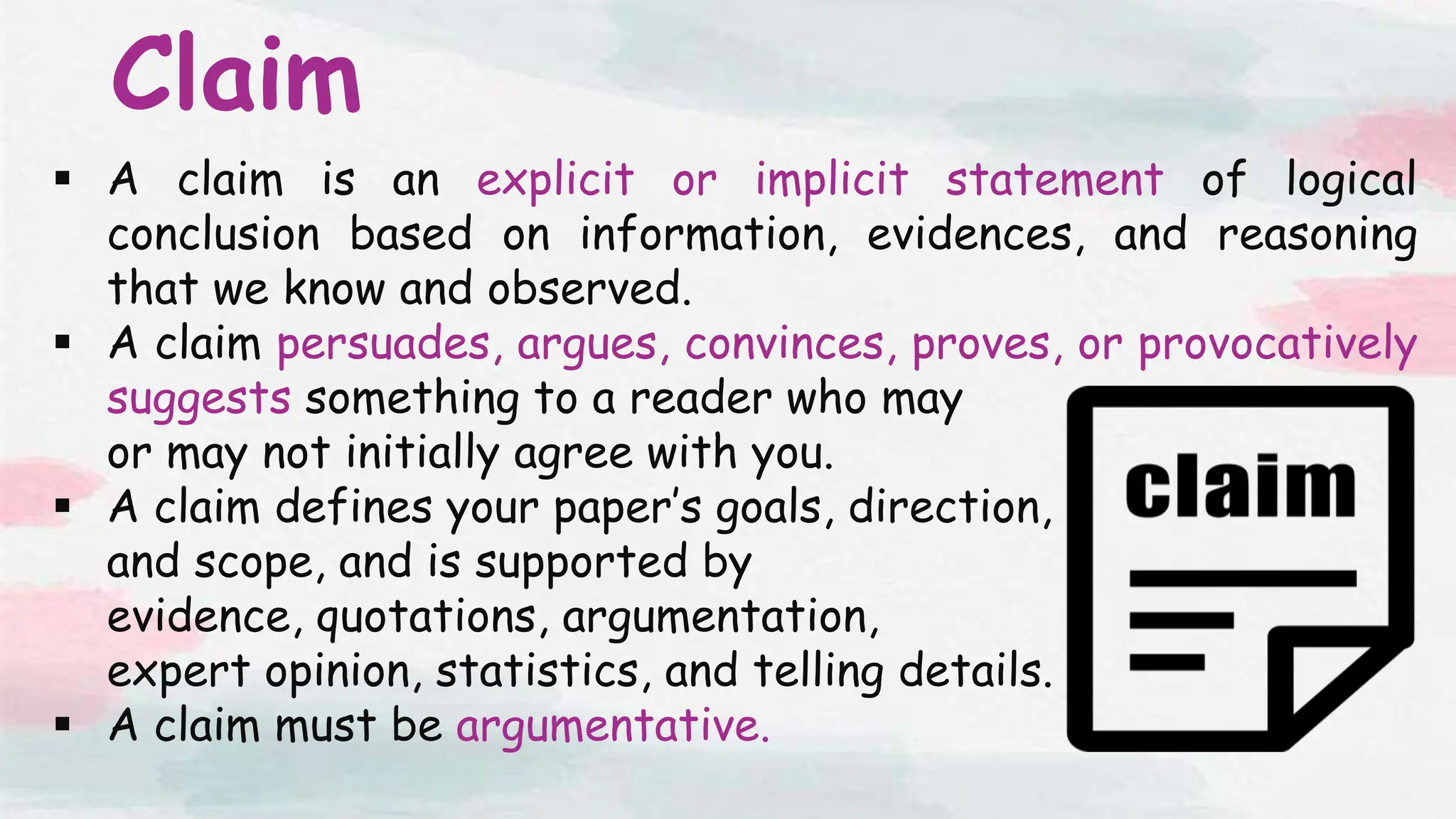 Formulating Evaluative Statements and Determining Textual Evidence 2.pptx