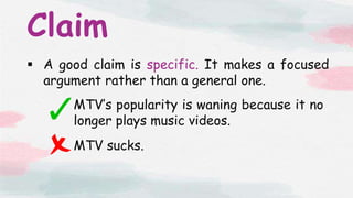 Formulating Evaluative Statements and Determining Textual Evidence 2.pptx