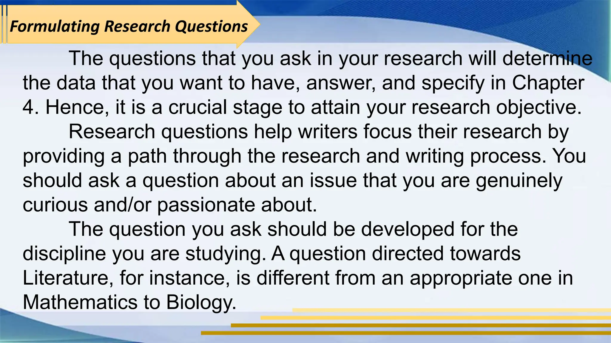 Lesson 7 Formulating the Research Questions.pptx