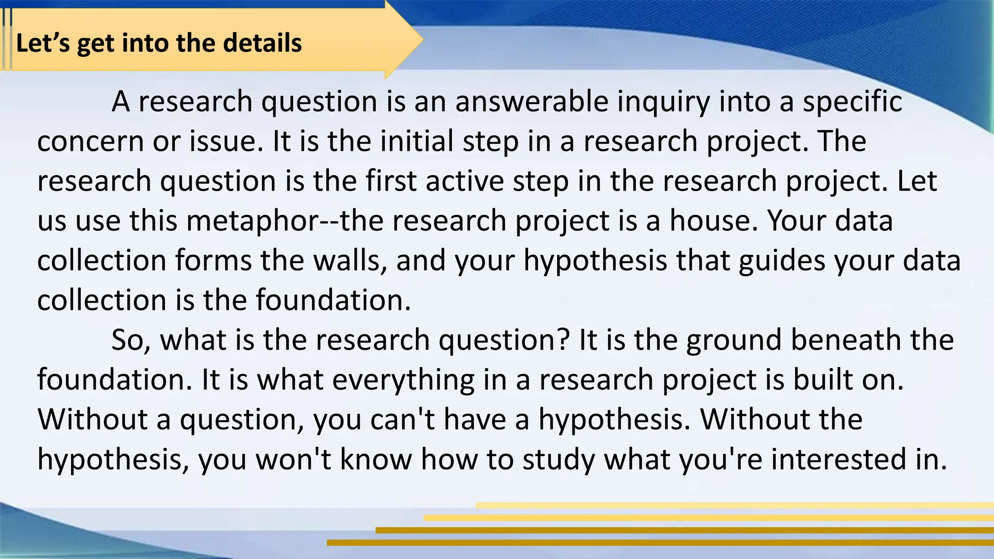 Lesson 7 Formulating the Research Questions.pptx