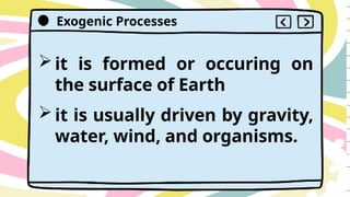 LESSON 7 Geological Processes on Earth.pptx